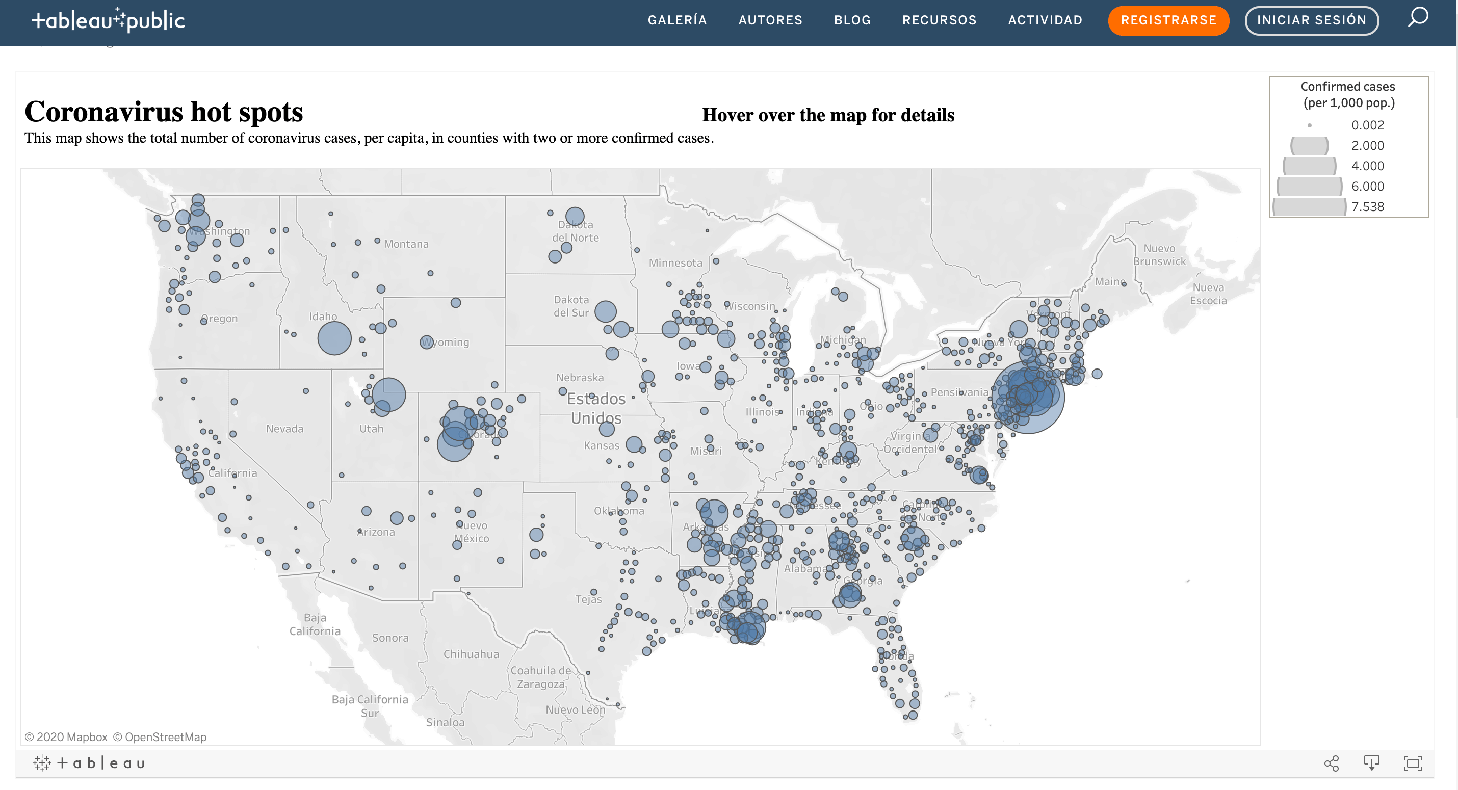 Maps, dashboards and APIs in COVID-19 data projects – Cristina Santamarina
